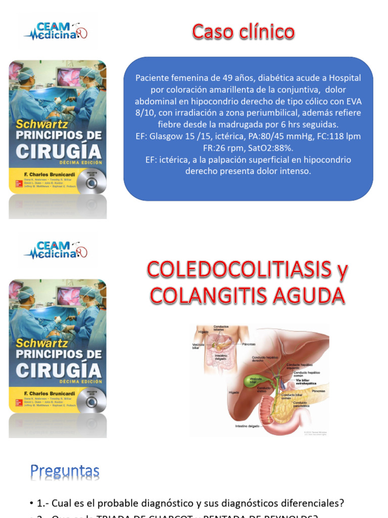 Coledocolitiasis-Y-Colangitis-Oficial | PDF