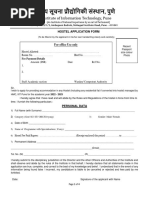Hostel Leave Application Form | PDF