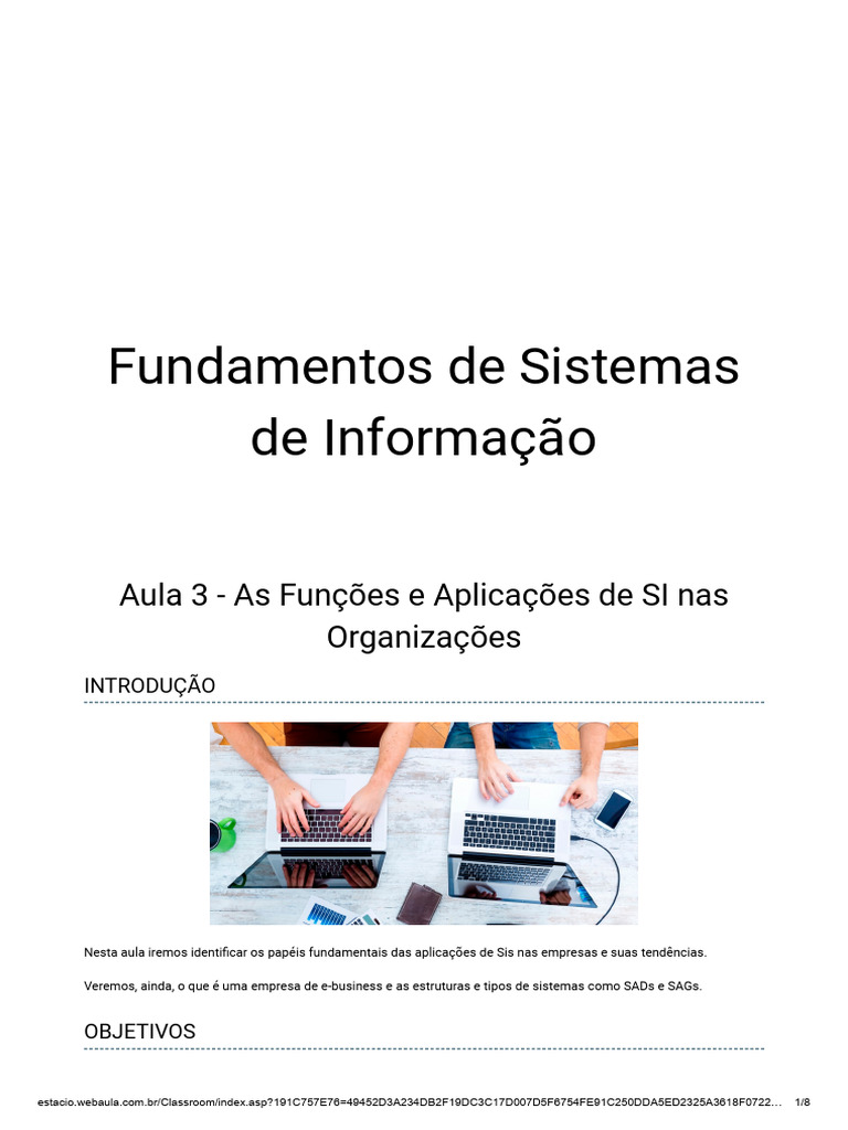 Aula 3 | PDF