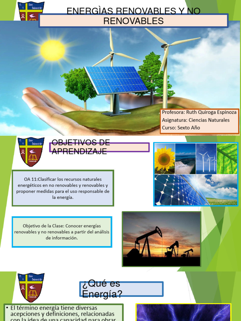 Energias Renovables y No Renovables | PDF