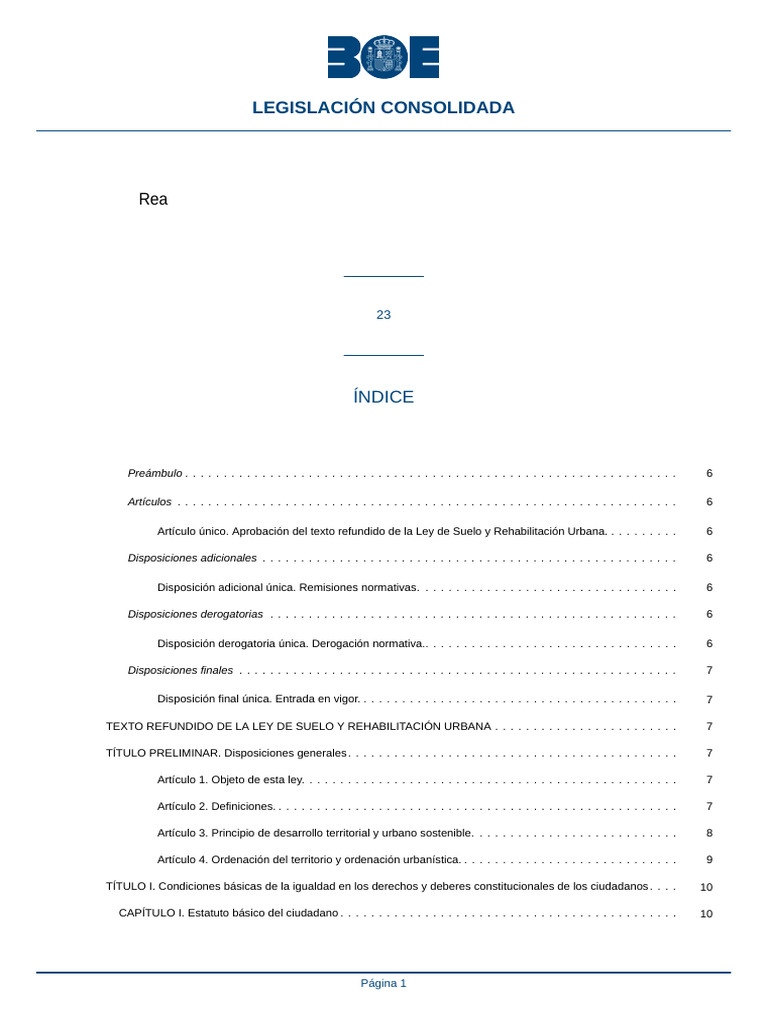 LEY BOE B - Análisis B | PDF