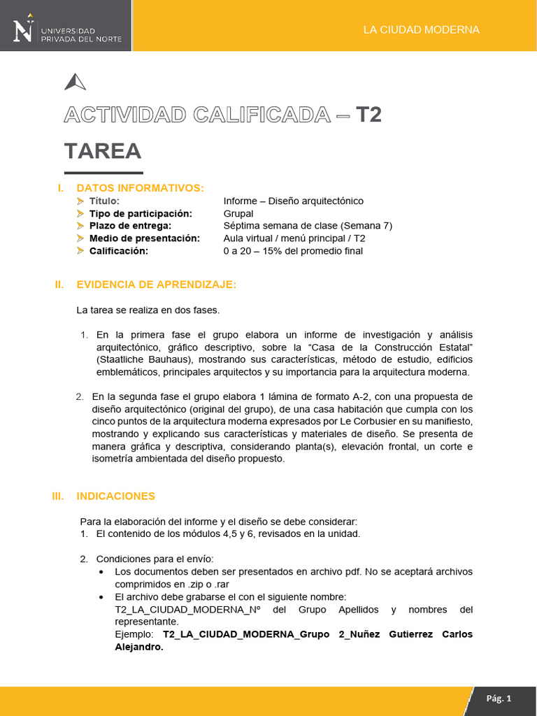 T2 - LA - CIUDAD - MODERNA - Grupo 4 - Luis Fernando Zafra Medina ...