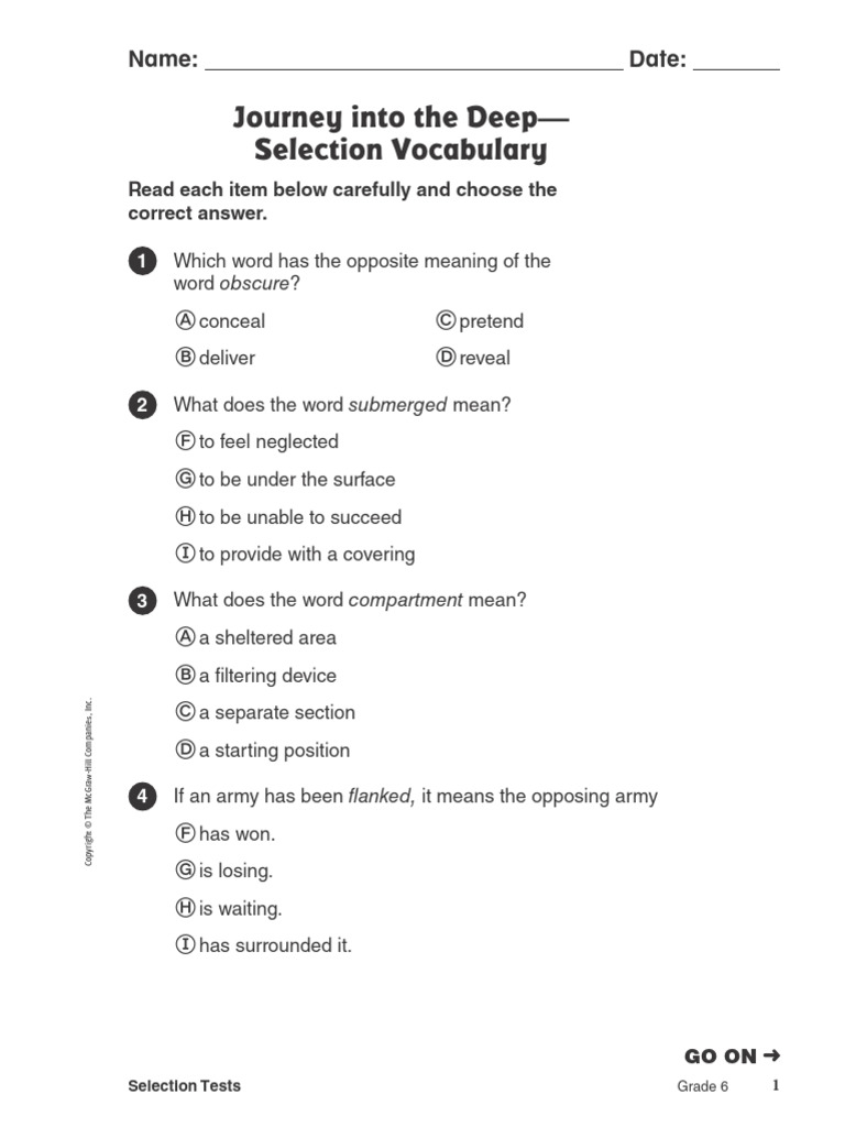 1.3. Journey Into The Deep | PDF