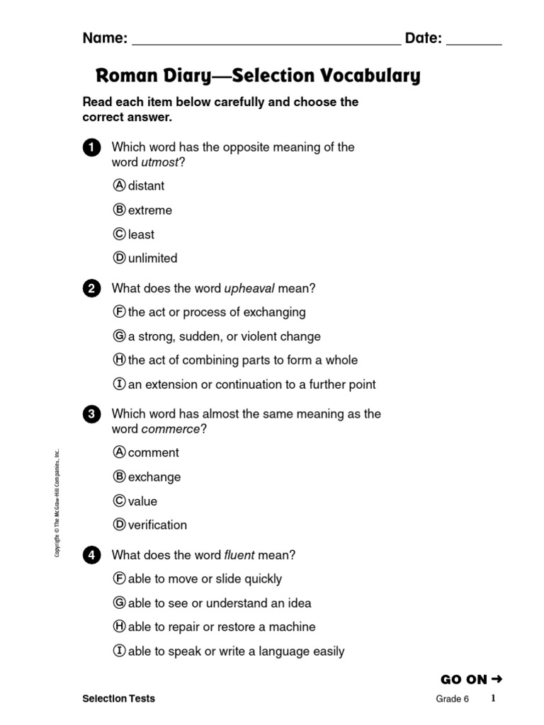 2.3. Roman Diary | PDF