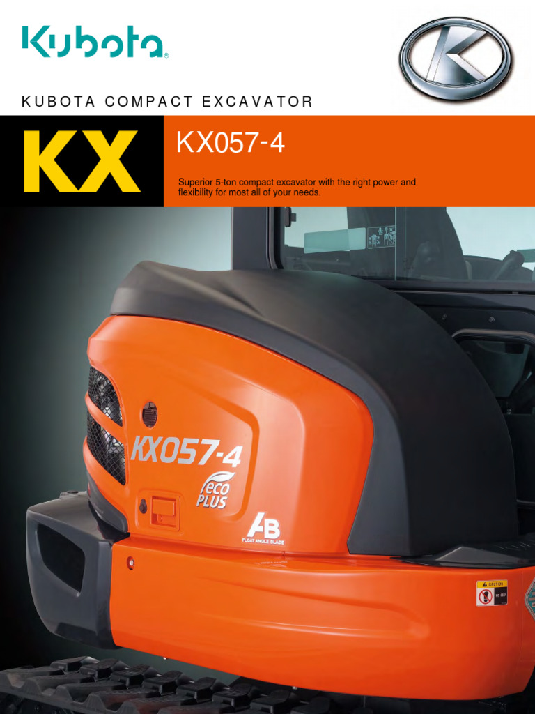 KX 057 | PDF | Machines | Engines
