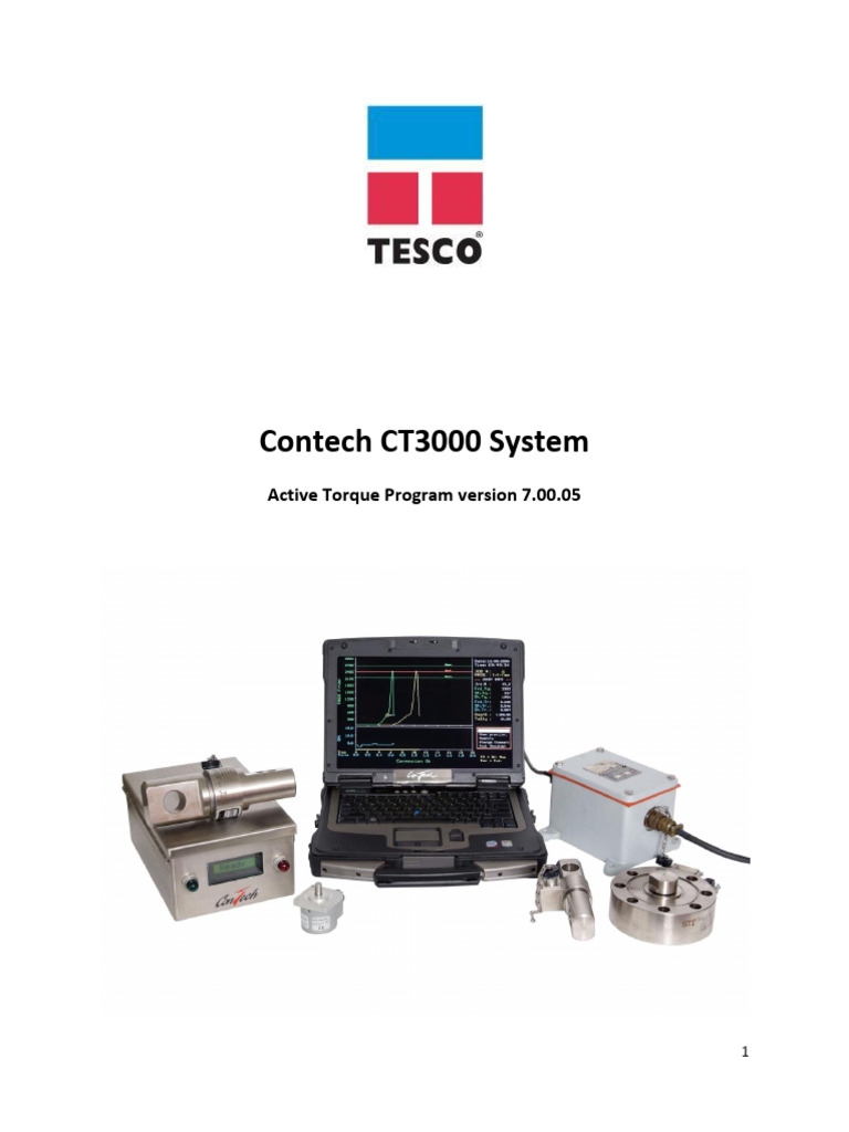 Contech CT3000 System Manual | PDF