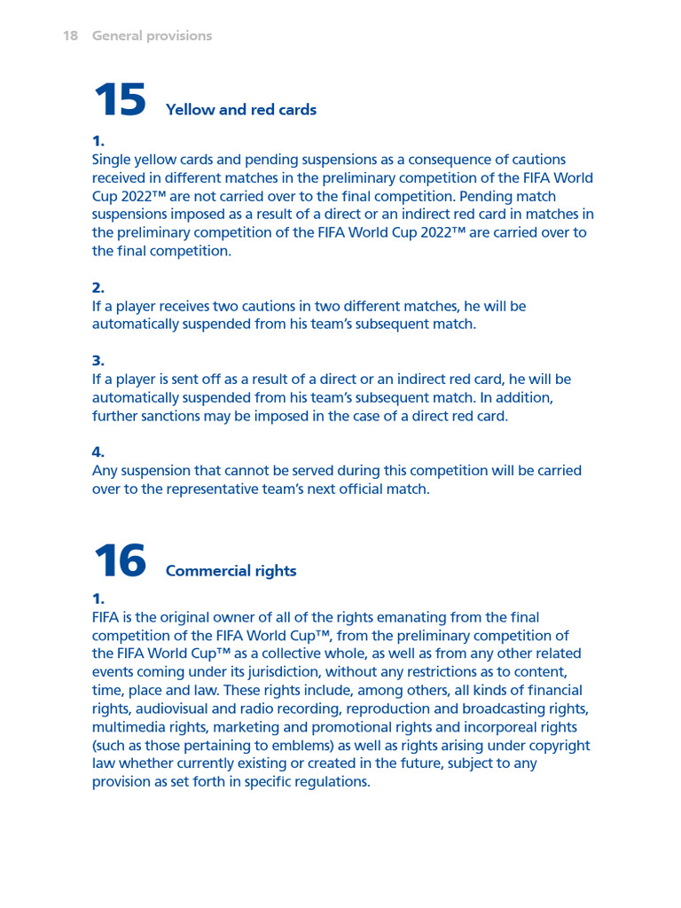 Fifa Regulation 20 | PDF