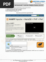 FSI - Sesión - 01 - 2022 - Localhost, Apache y Xampp PDF | PDF | Mi sql | Servidor HTTP Apache