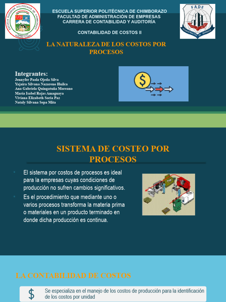 UNIDAD 1 Grupo 3 CONTABILIDAD DE COSTOS | PDF