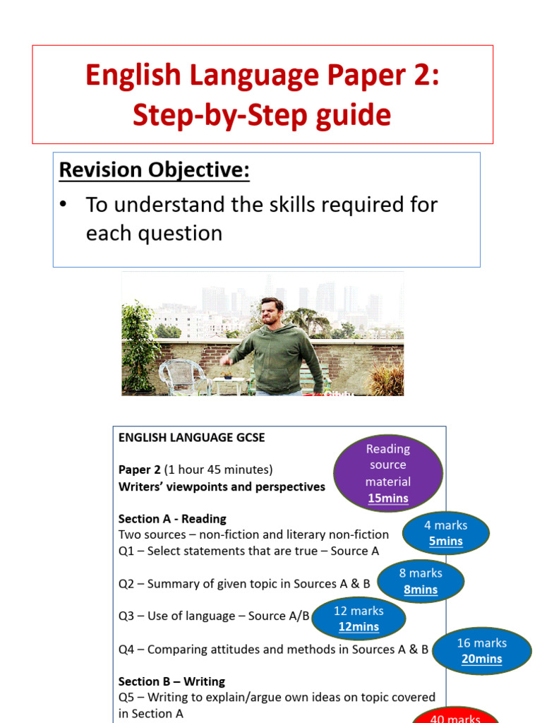 English Language Paper 2 Guide | PDF | Ellipsis | Argument