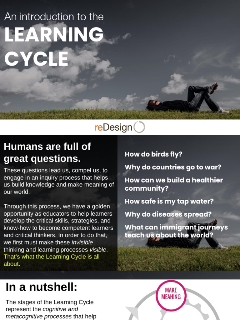 Introduction To The Learning Cycle | PDF