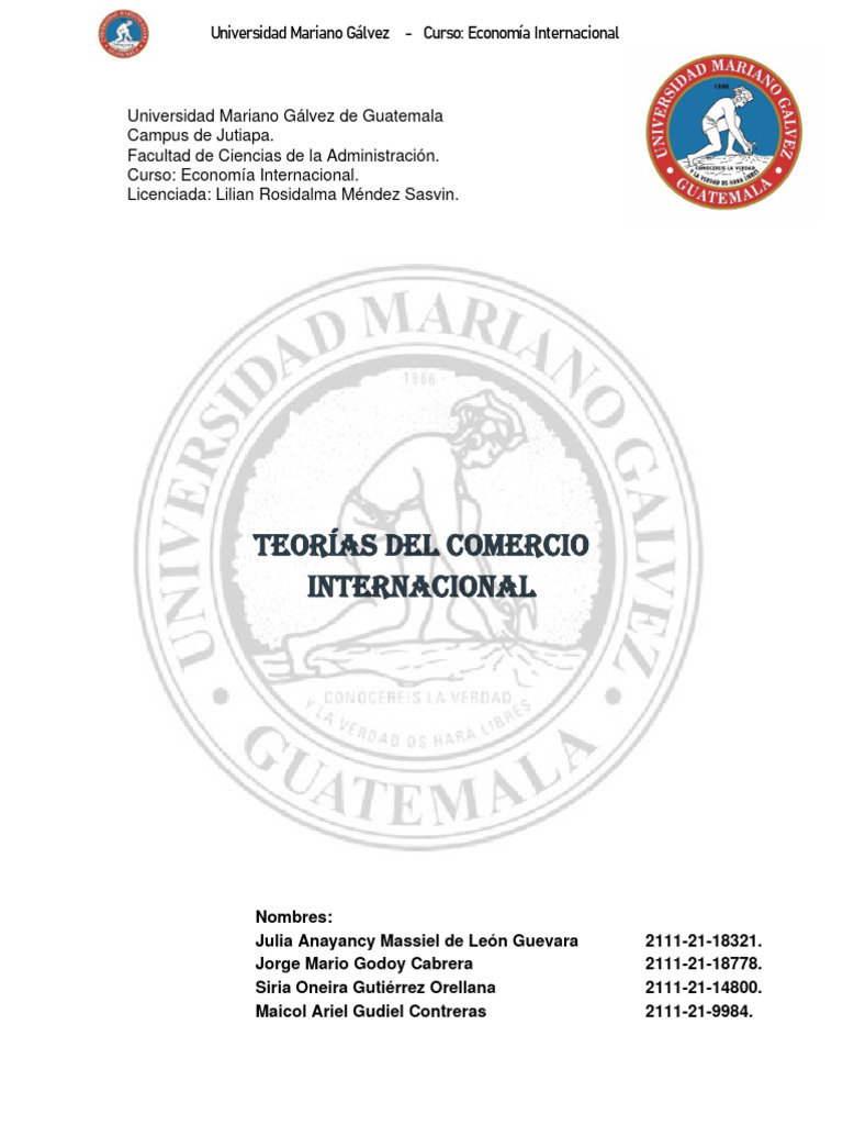 Tipos de Comercio | PDF | Mercantilismo | Ventaja comparativa