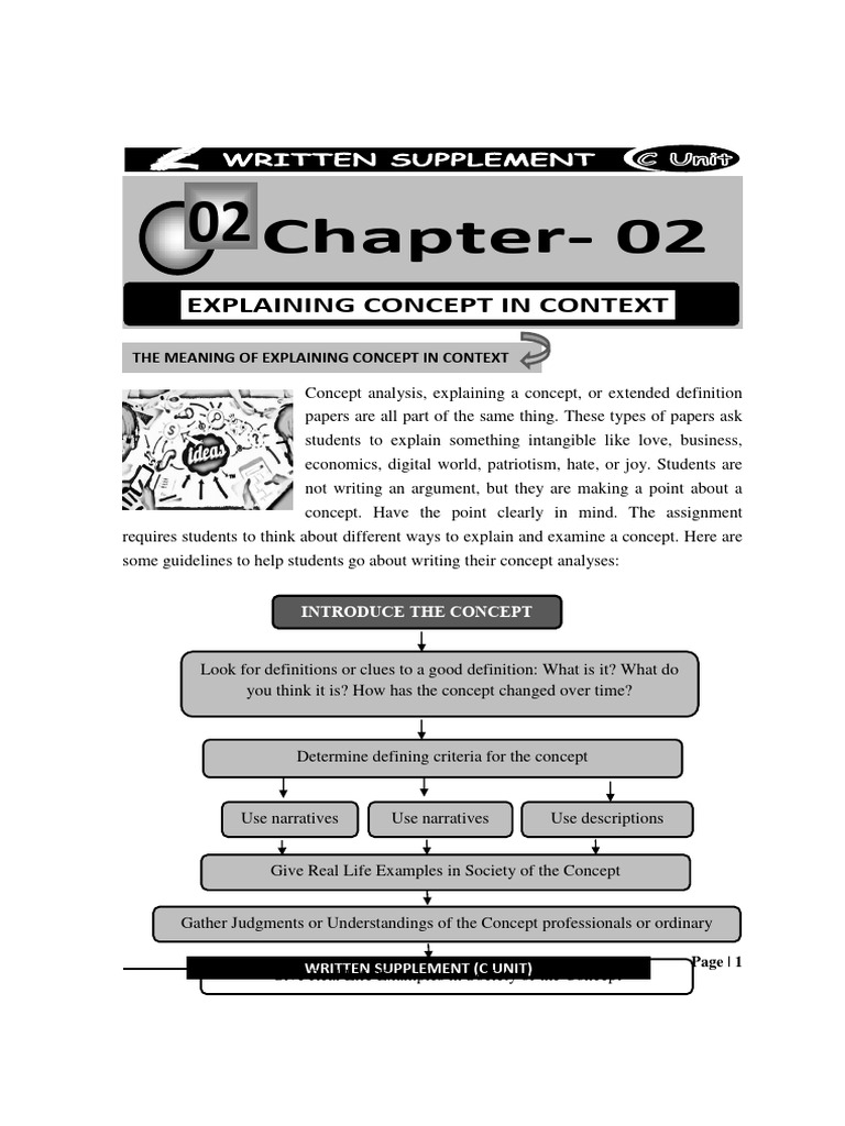 Chapter 2 (Concept) Correction | PDF