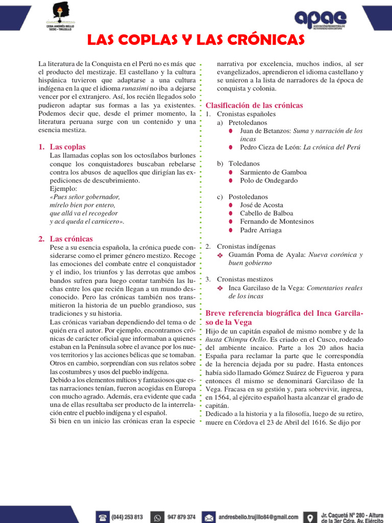 Coplas y Crónicas | PDF | Historia