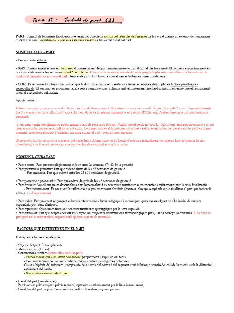 Salut Sexual I Reproductiva Treball Part 1 | PDF