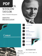 Contribution of F.W.taylor in Management | PDF | Incentive | Industrial ...