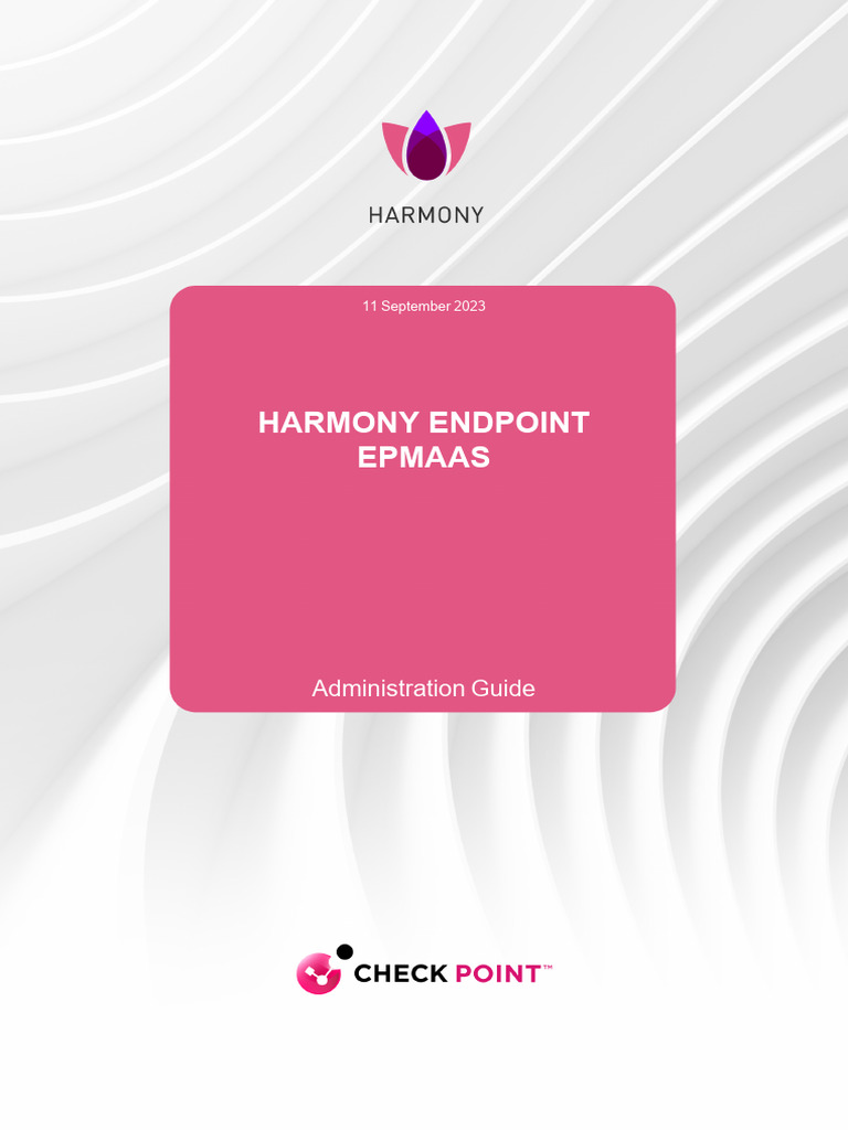 CP Harmony Endpoint AdminGuide | PDF
