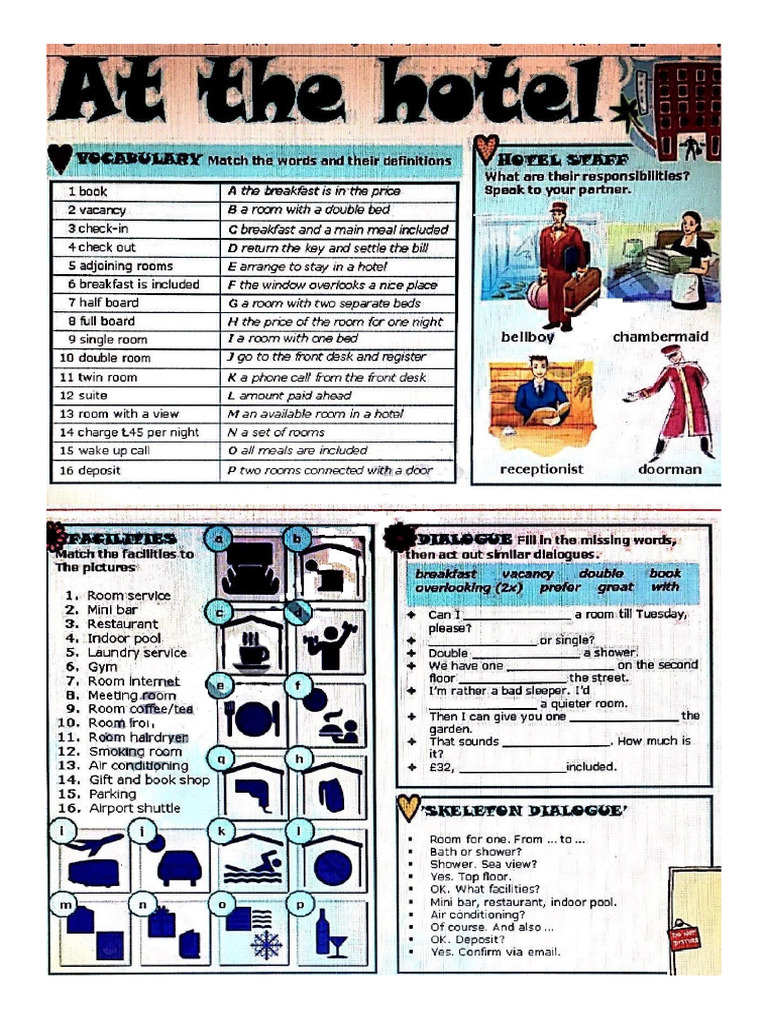 Making A Hotel Reservation | PDF