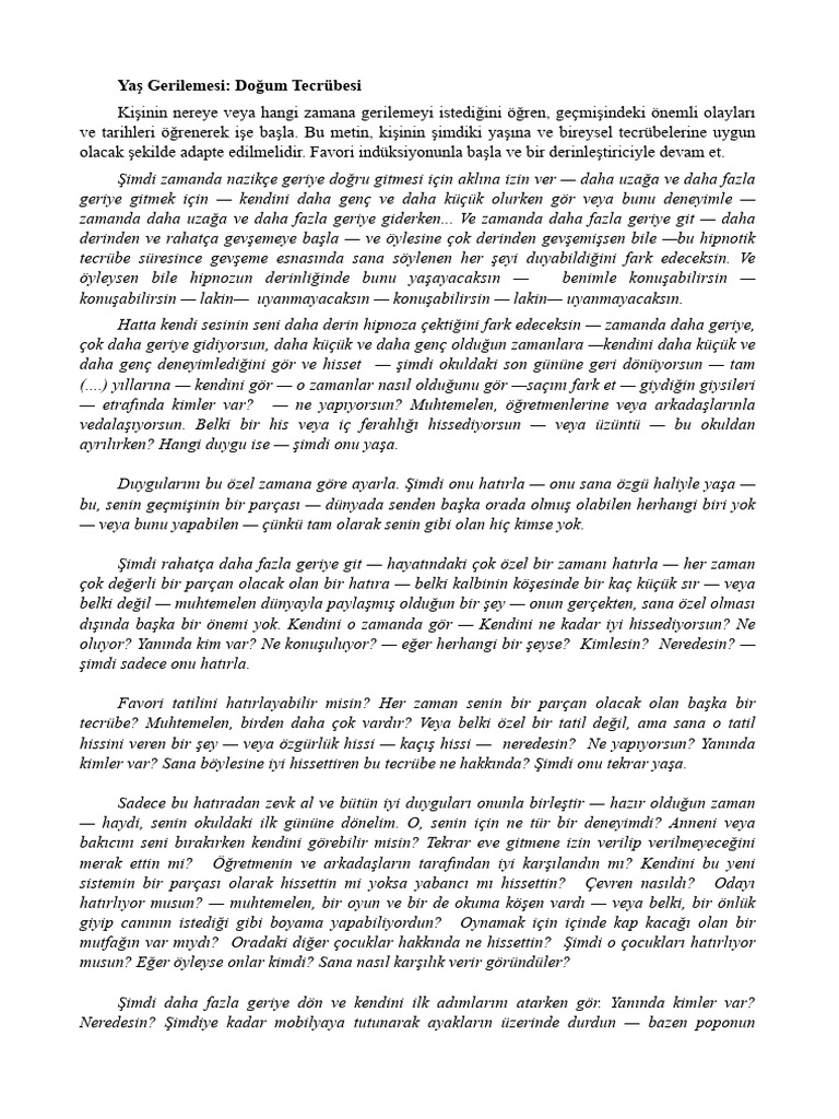 YAŞ İLERLEMESİ VE ANA RAHMİ ( KİTAPÇIK ) | PDF