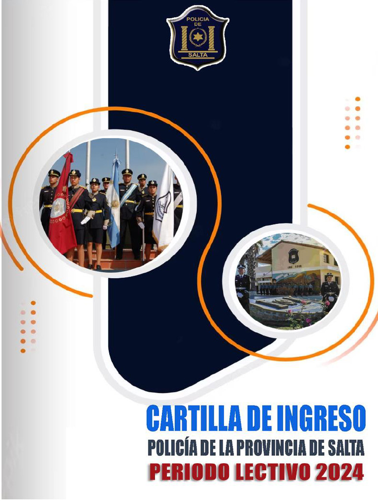 Cartilla de Ingreso 2024 Policía Salta | PDF