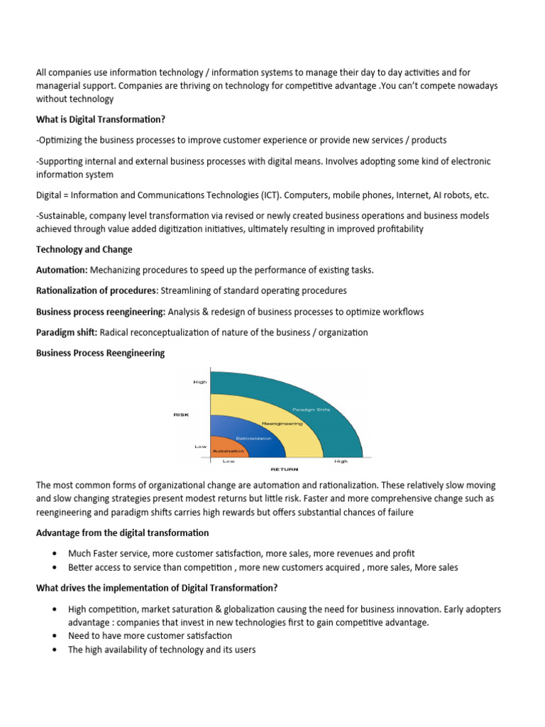 Digital Transformation | PDF