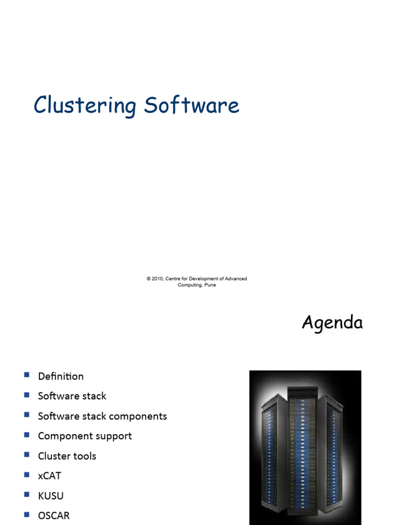 HPC Cluster Admin Tools DAY | PDF