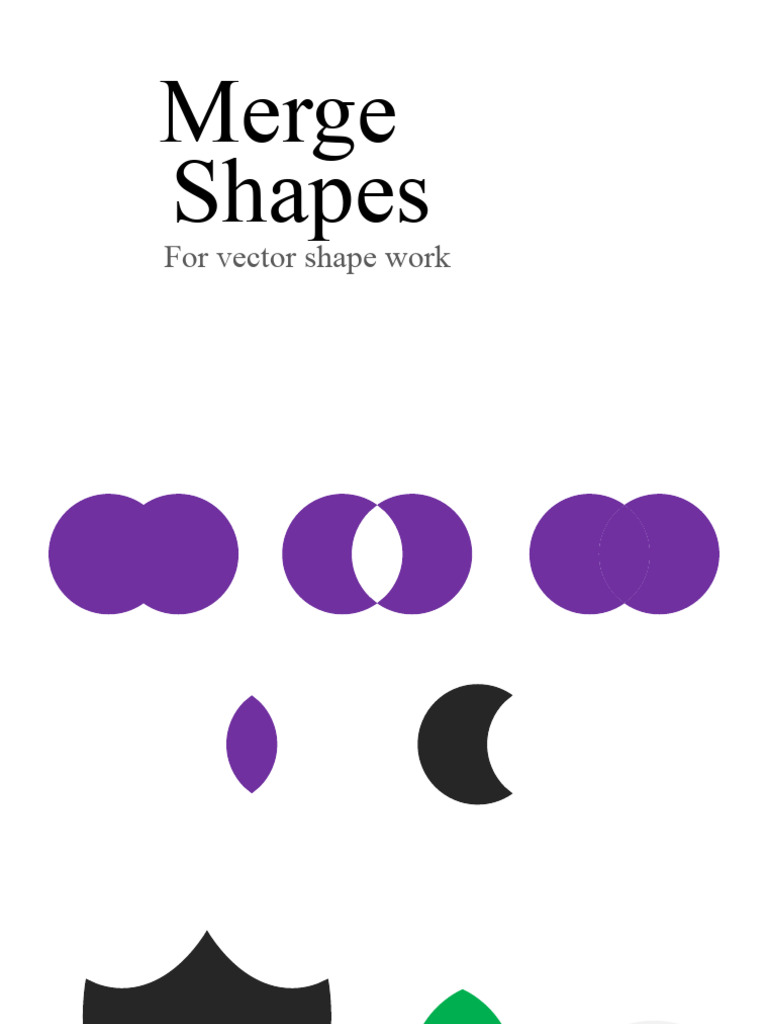 Resource Merge Shapes On PowerPoint. | PDF