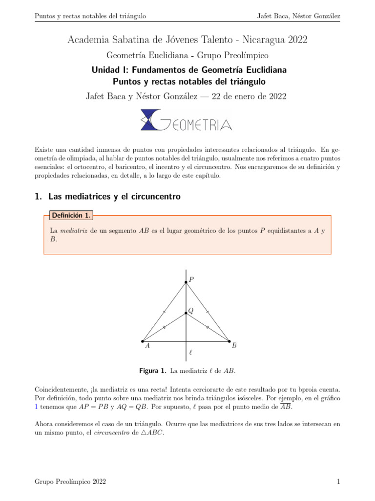 Triangle Centers | PDF | Triángulo | Geometria clasica