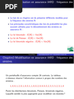 Cours d'Actuariat : Concepts Clés | PDF | Assurance | Actuaire