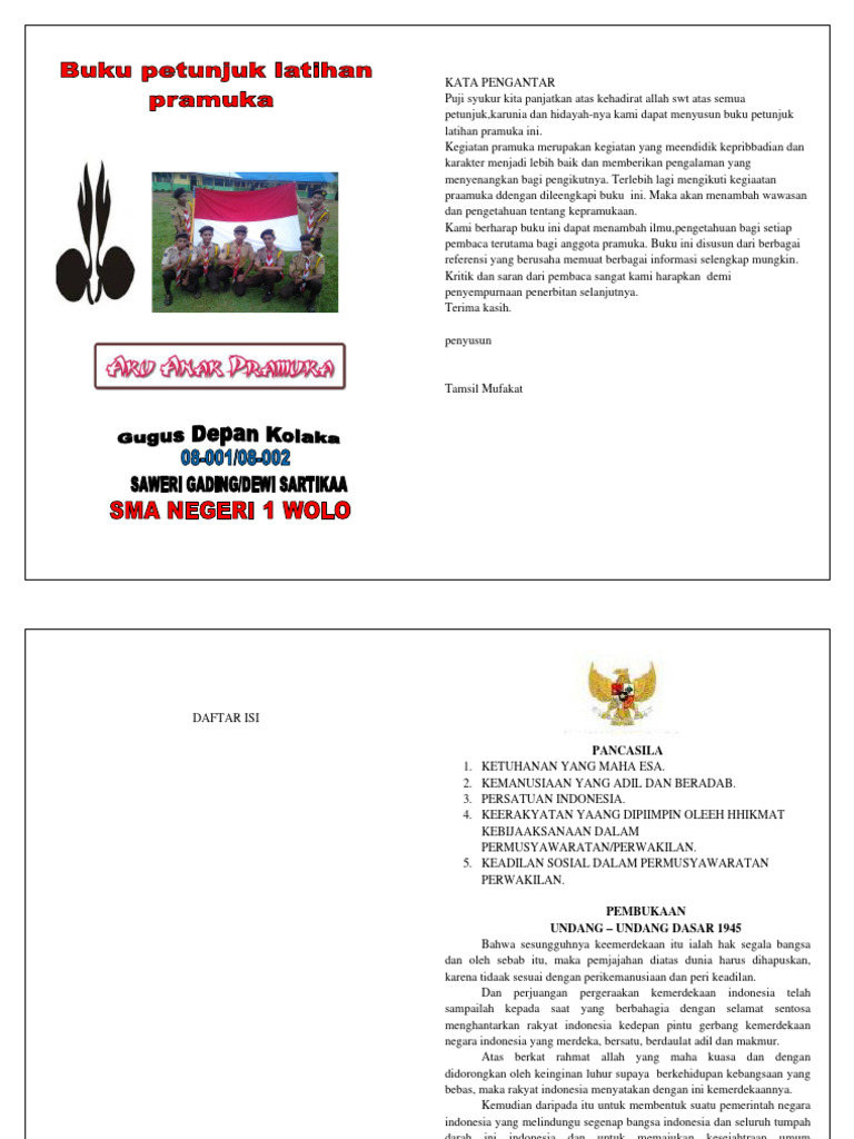 Buku Panduan Pramuka | PDF