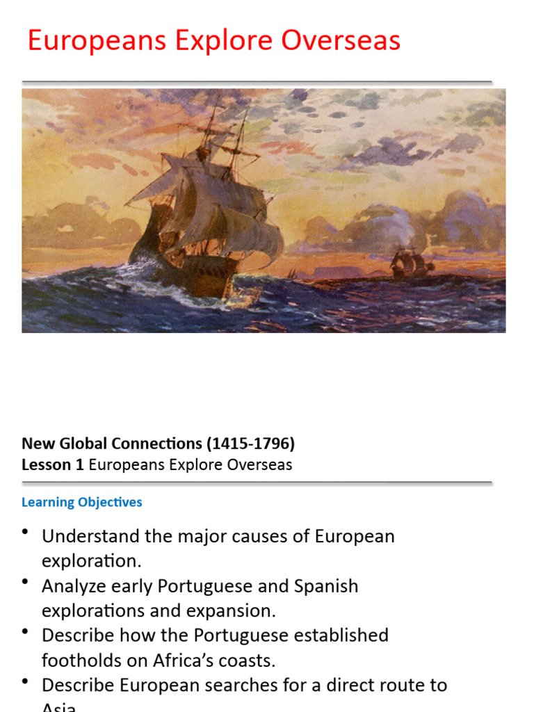 2.1 Europeans Explore Overseas II | PDF | History