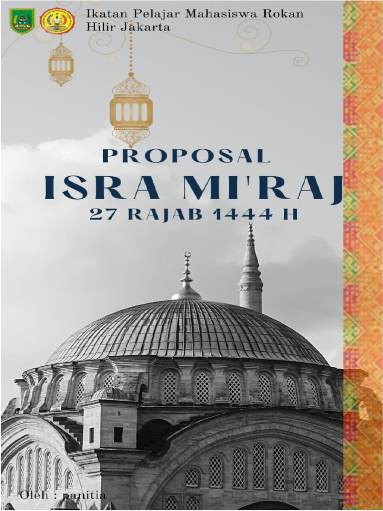 Proposal Isra' Mi'raj | PDF