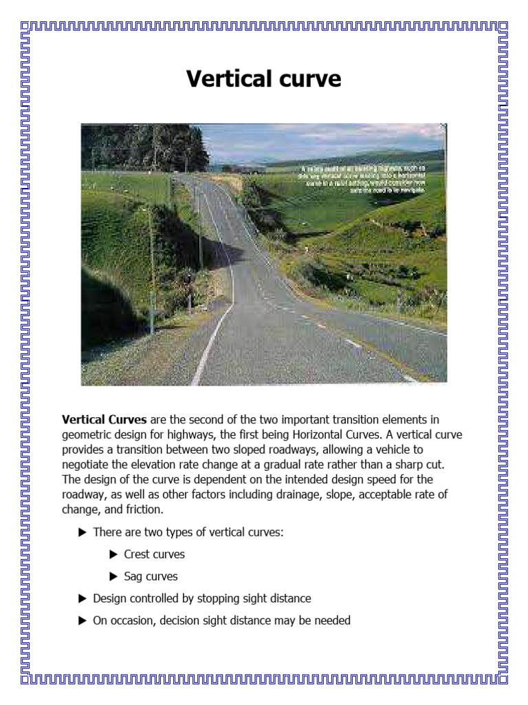 Vertical Curve Sug | PDF