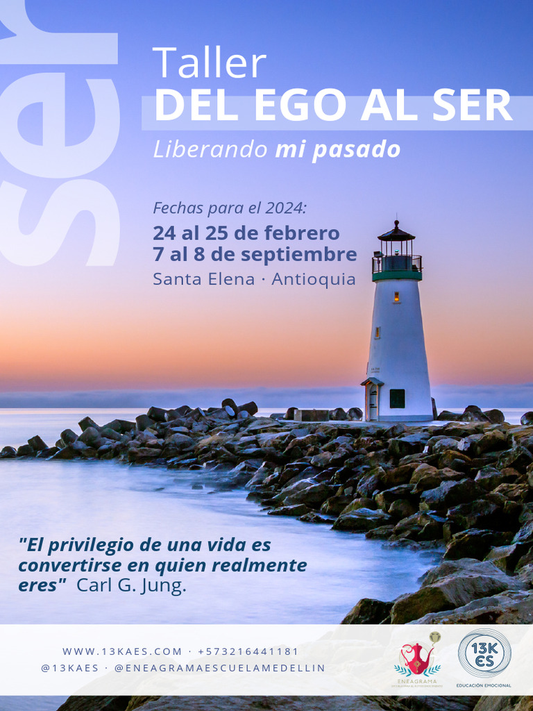 Taller Del Ego Al Ser 2024 | PDF