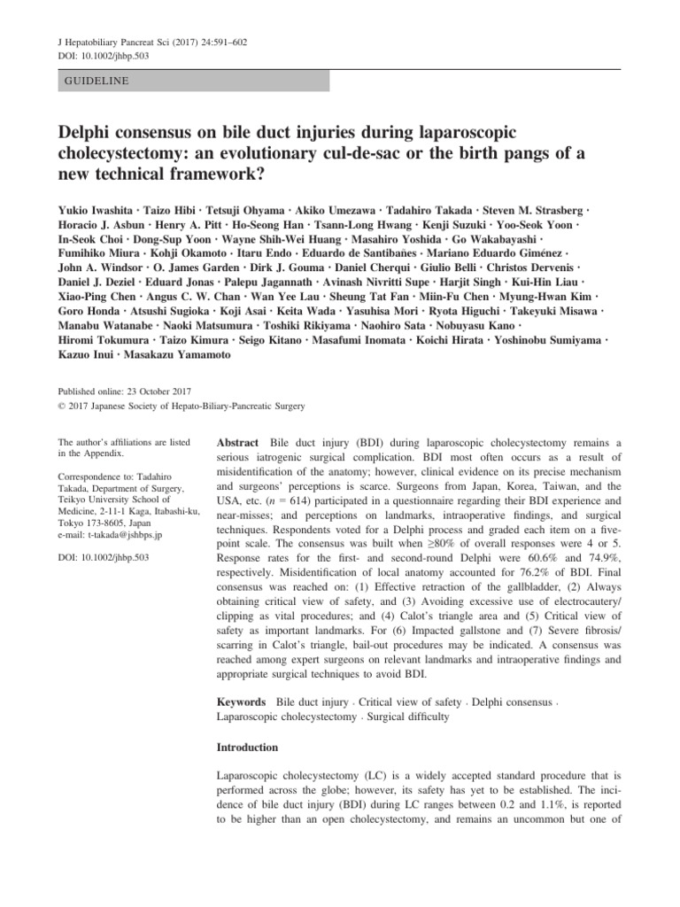 Delphi Consensus | PDF