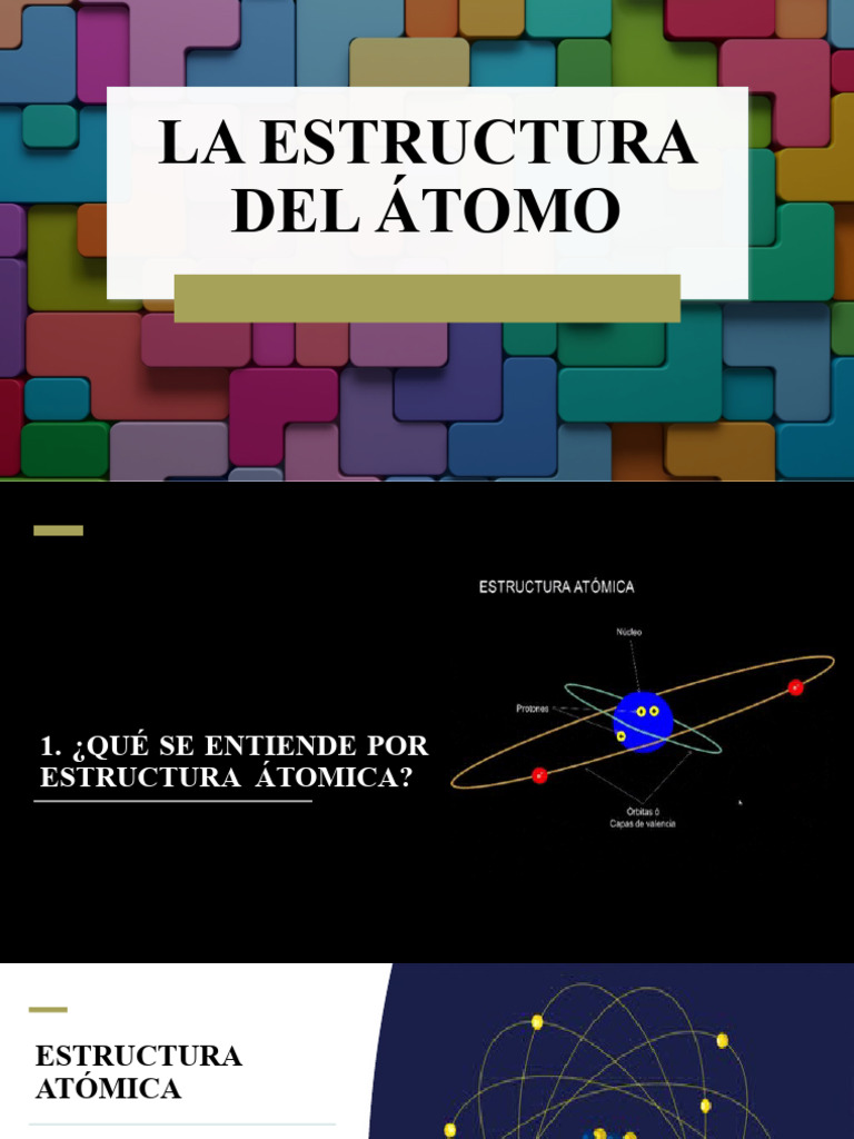 La Estructura Del Atomo | PDF