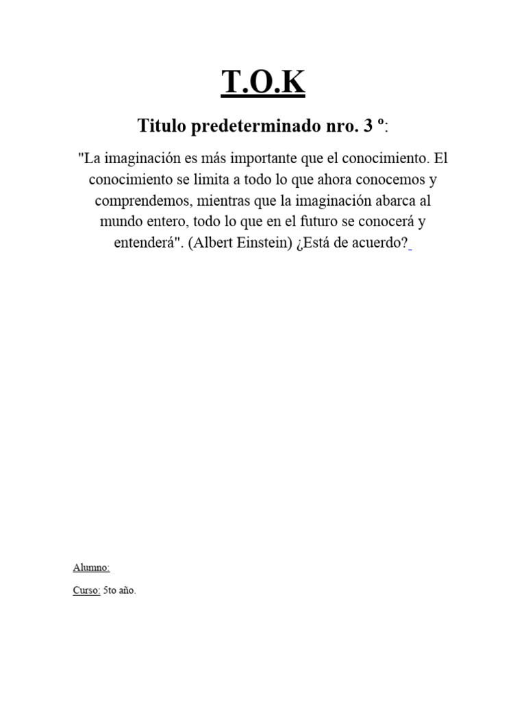 Titulo Predeterminado Nro. 3 º:: Alumno: Curso: 5to Año | PDF