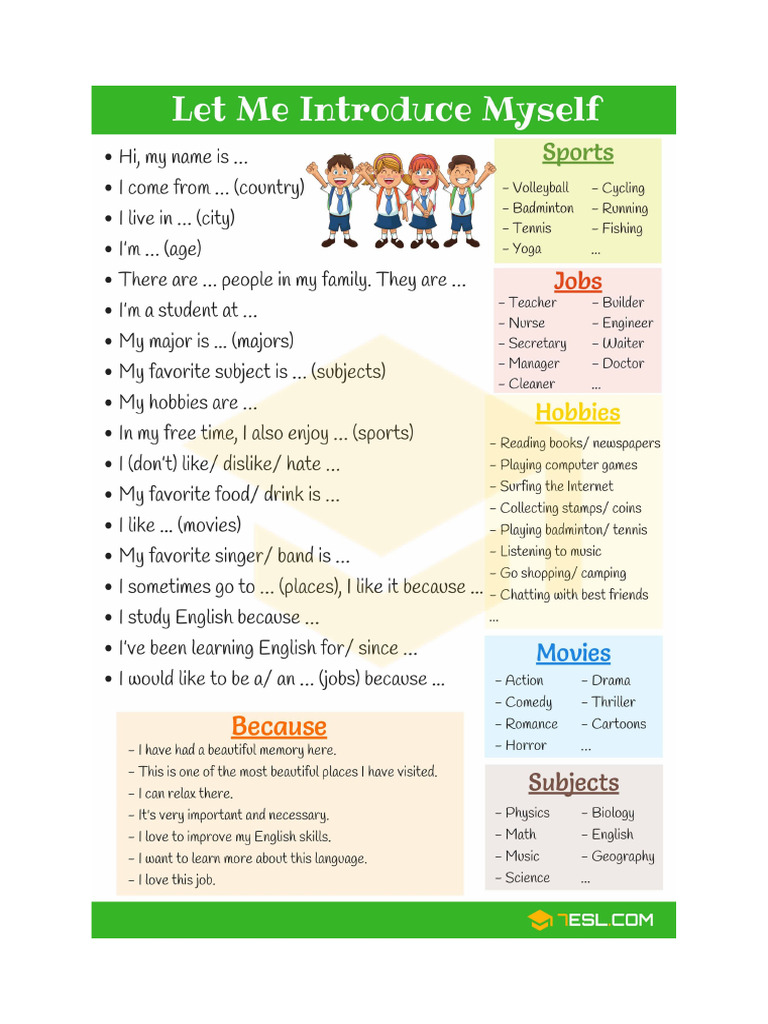 Self Introduction | PDF