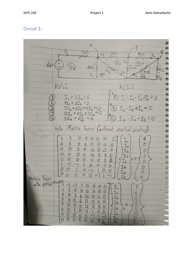 MTE 204 Project 1 | PDF