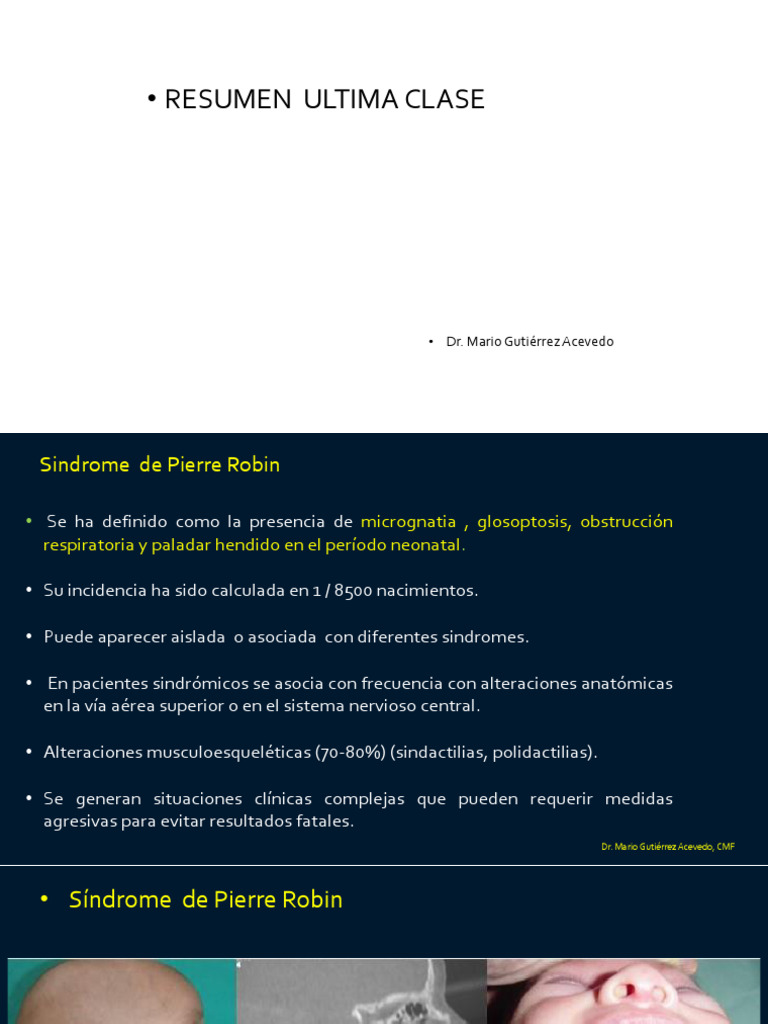 Resumen Ultima Clase | PDF | Enfermedades y trastornos | Especialidades Medicas