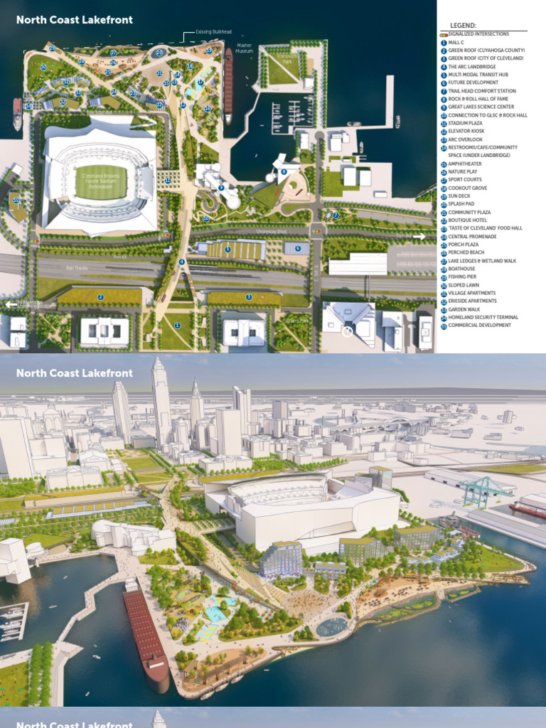 Cleveland Lakefront Development Plans | PDF | Cleveland | Transport