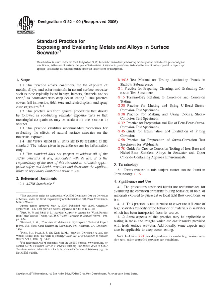 Astm G52 | PDF