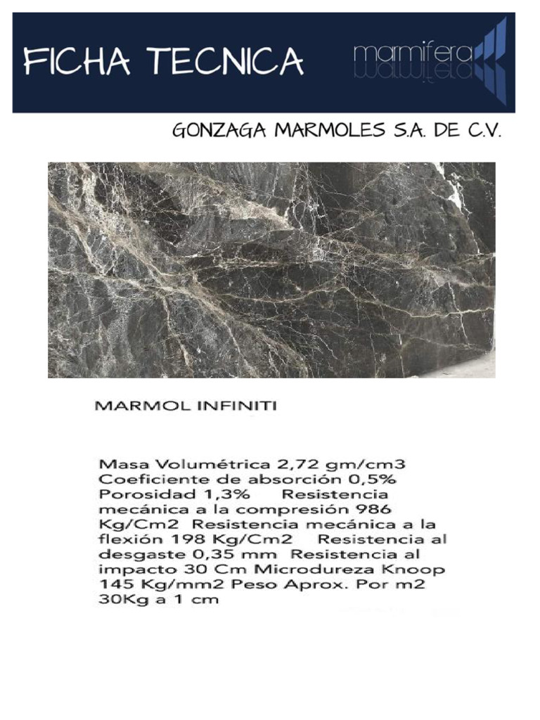 Ficha Tecnica Infiniti | PDF