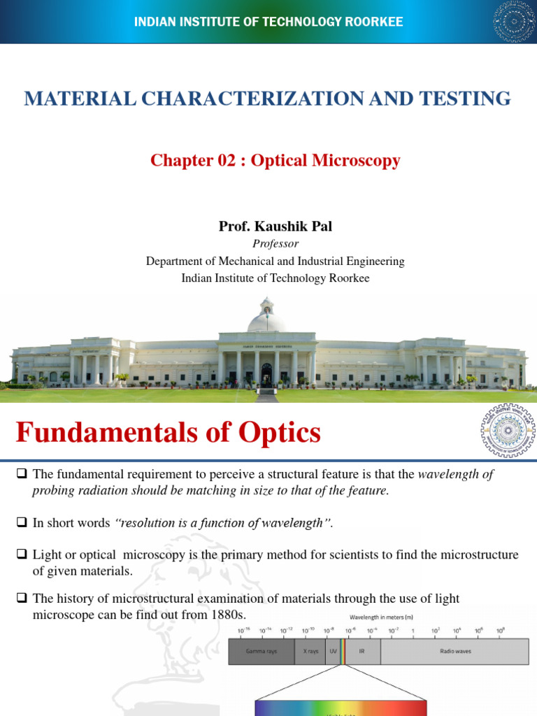 Chapter-2 Optical Micros | PDF