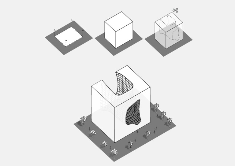 Diagram Concept Opus Zaha Hadid | PDF