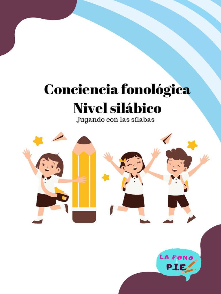Cuadernillo Conciencia Fonológica Nivel Silábico.1 | PDF