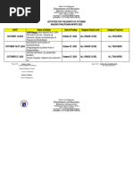 Ap Month Activity Plan | PDF