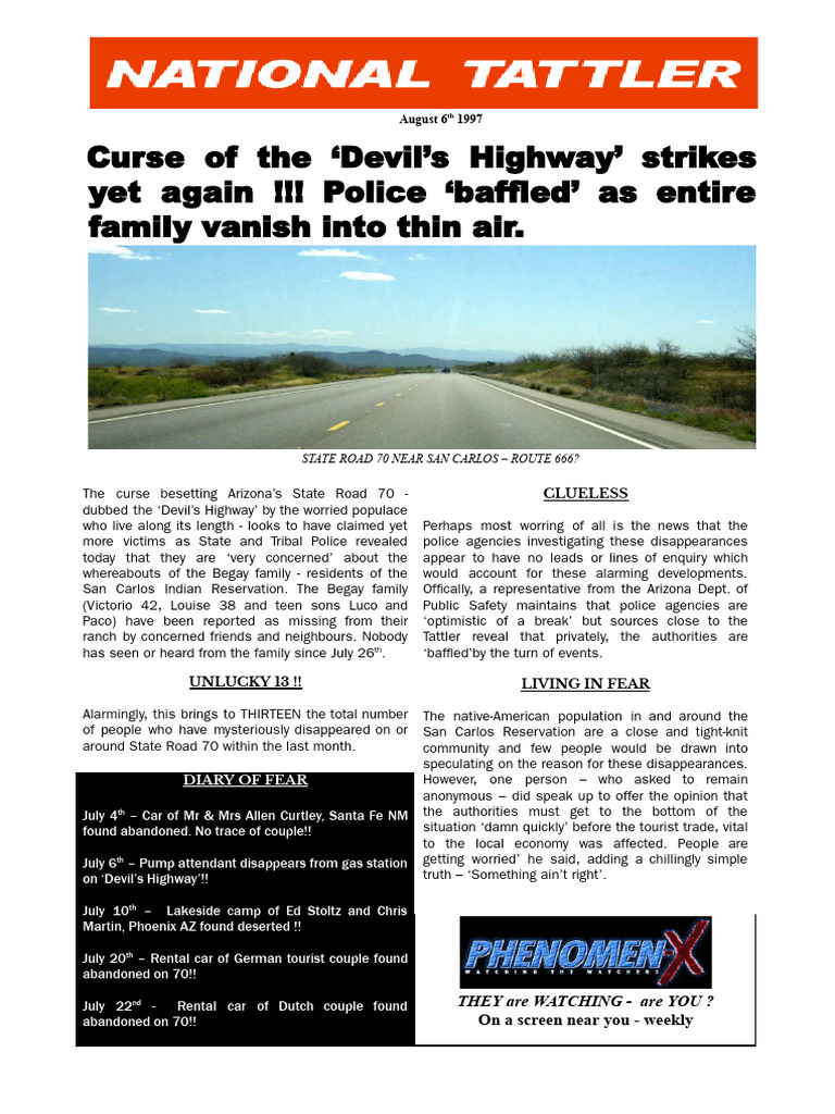 Delta Green Puppet shows and shadow plays - Tabloid article 1 | PDF