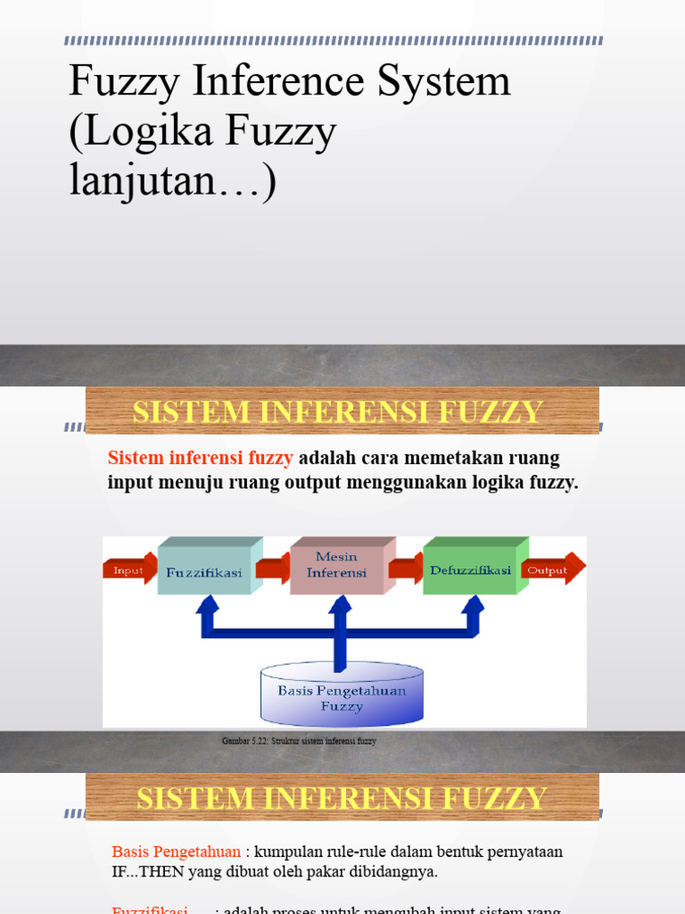 Fuzzy Inference System (Logika Fuzzy Lanjutan | PDF | Sains & Matematika