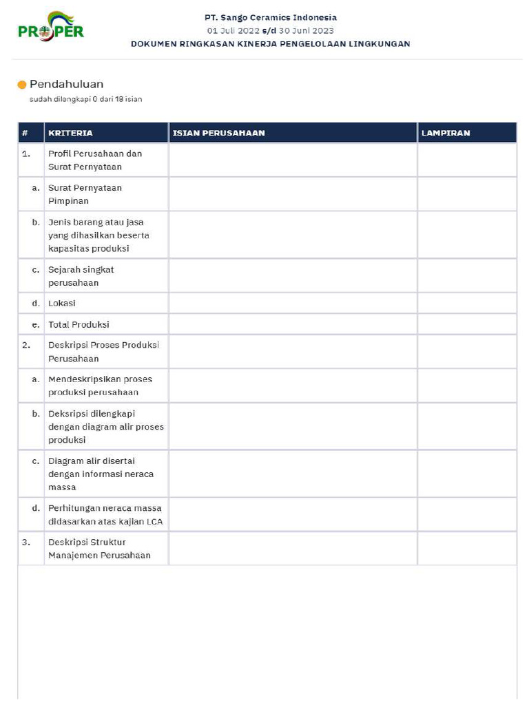 Ceklis Aspek DRKPL - Optimize | PDF